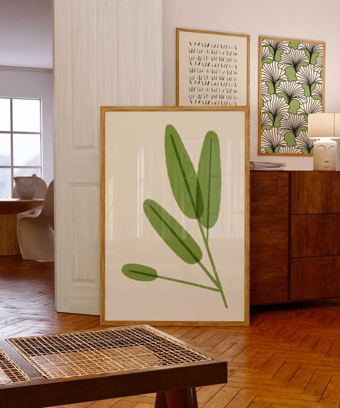 Japandi Scandi Poster Japanese Printable Neutral Pot - Etsy