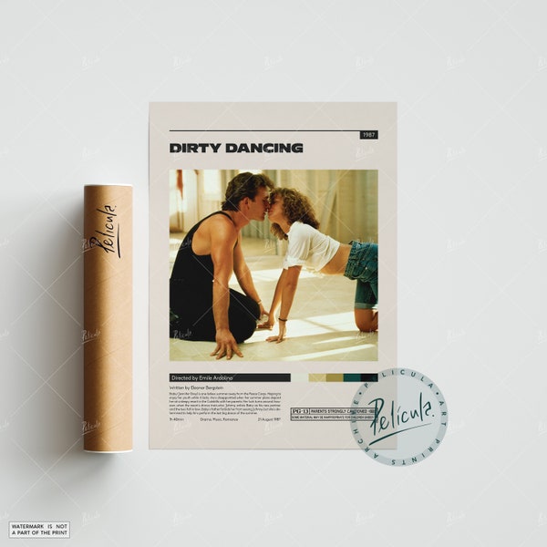 Dirty Dancing Movie Poster - Etsy UK
