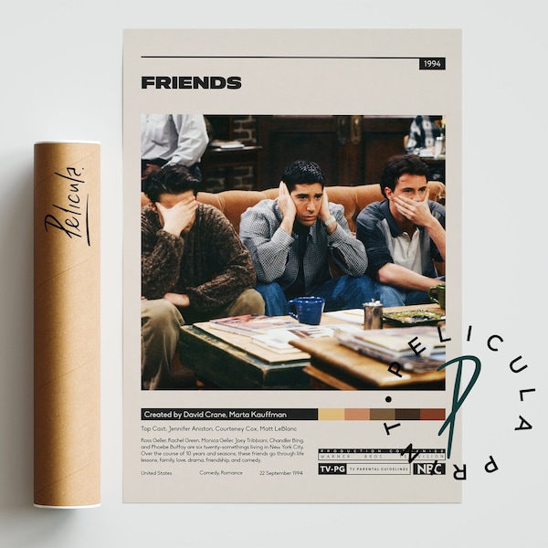 Friends Poster - Etsy UK