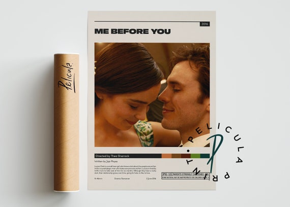 Me Before You Poster Thea Sharrock Minimalist Movie Poster - Etsy UK