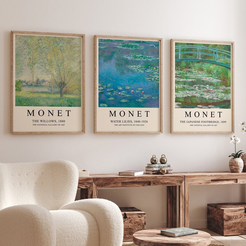 Monet Print - Etsy