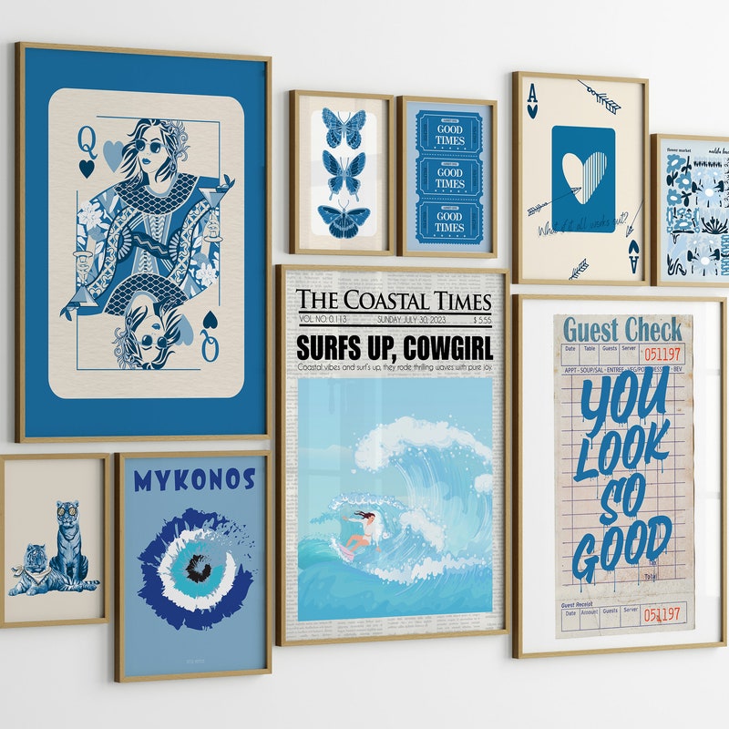 Preppy Art - Etsy