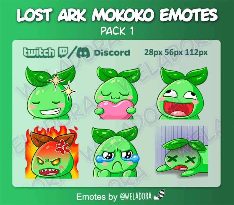 Lost Ark Mokoko Emotes Pack 1 - Etsy
