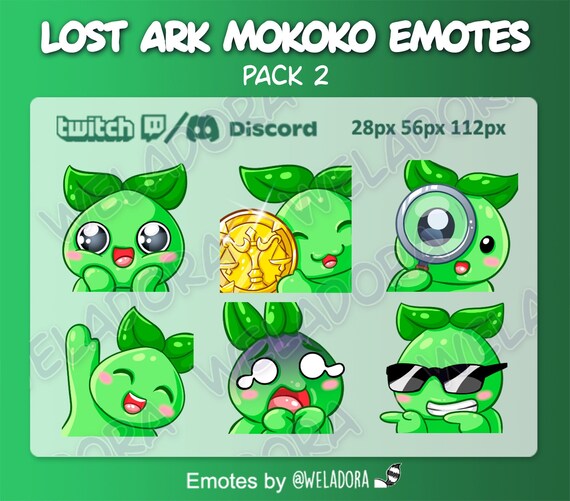 Lost Ark Mokoko Emotes Pack 2 | Etsy