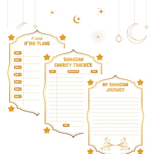 Ramadan Planner Printable, Ramadan Planner 2023, Ramadan Planner and ...