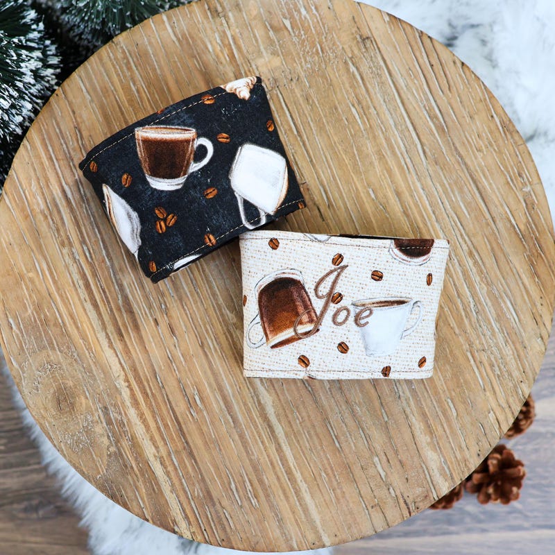 Custom Reusable Coffee Sleeves - Etsy