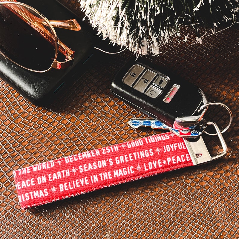 Key Fob With Words - Etsy