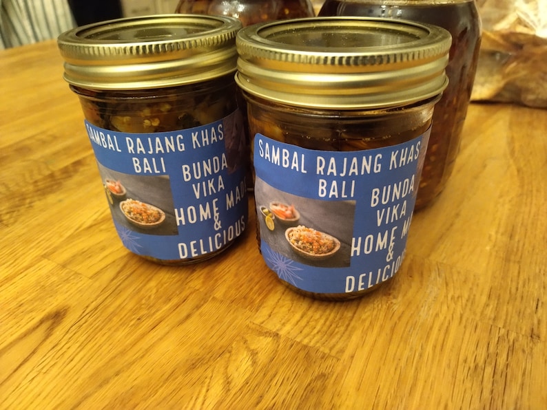 Sambal Rajang Khas Bali, ( Balinese Sambal Sauces ),new, USA Seller - Etsy