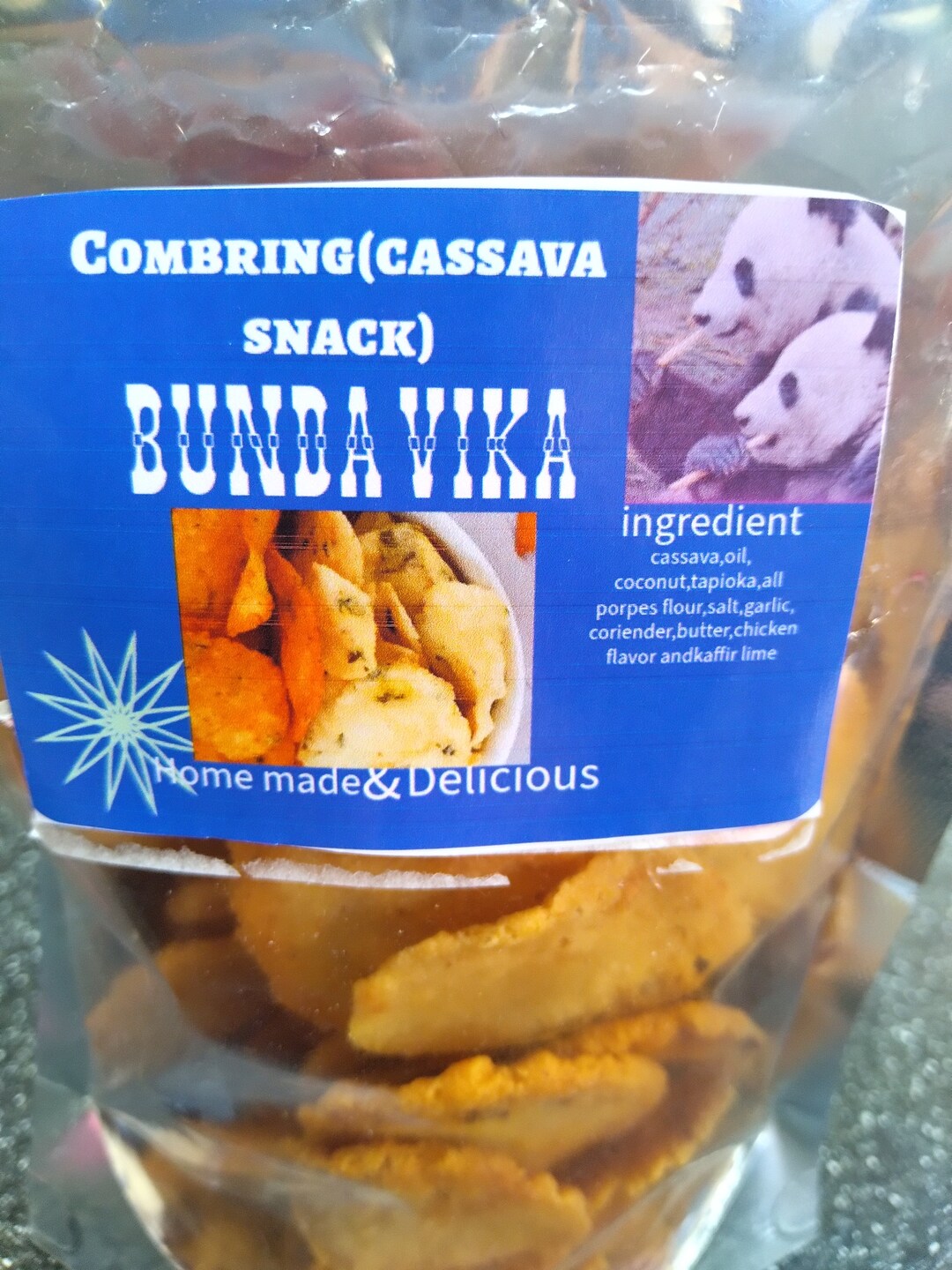 Combring Cassava Snack, New Home Made, Usa Seller - Etsy