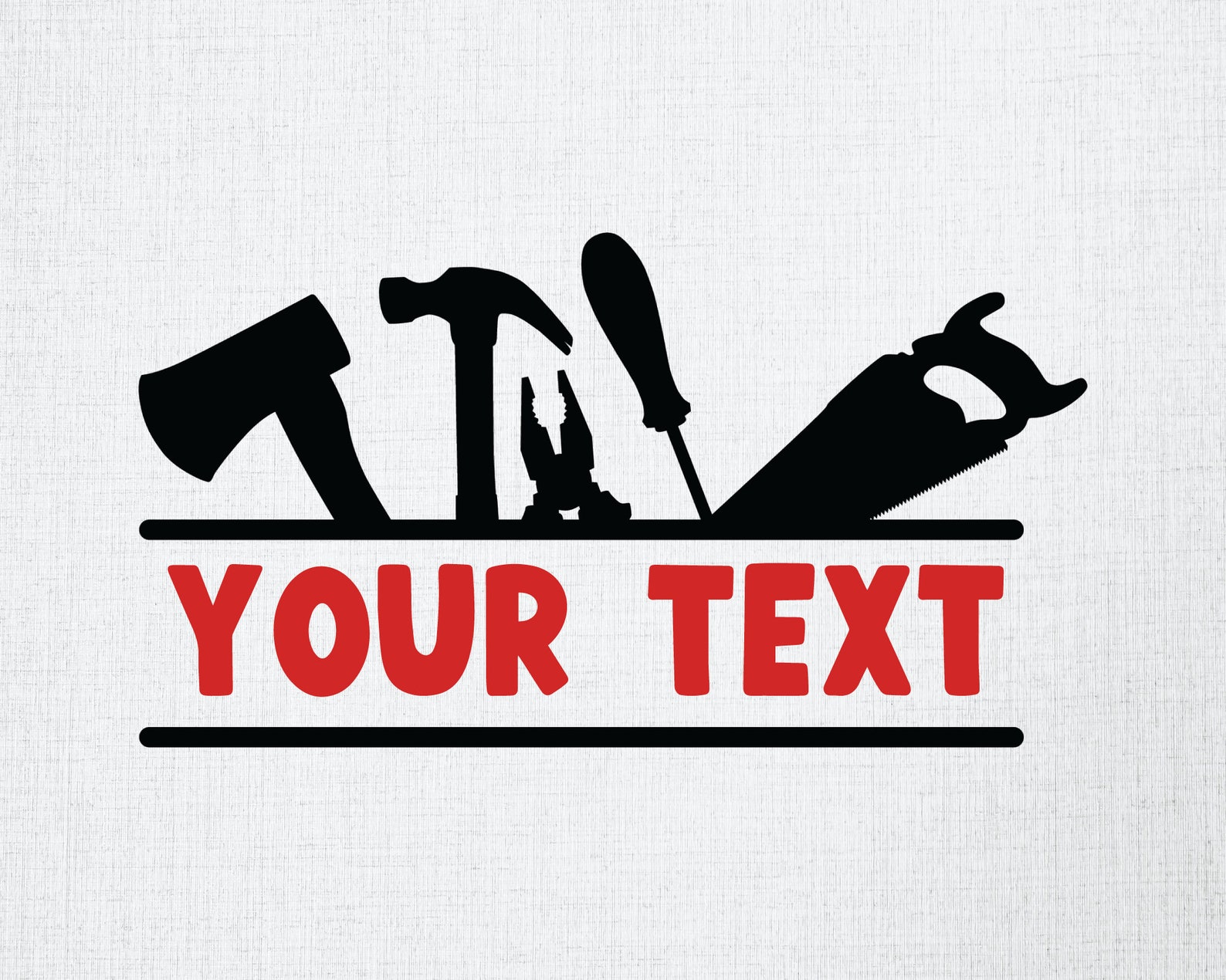 Tools Split Monogram Svg, Digital Download, Hand Tool Set Svg ...