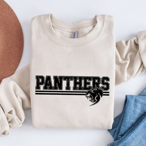 Panthers Distressed Svg, Mascot Sublimation, Panthers Mascot Svg ...