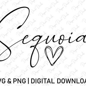 Sequoia Font Svg - Etsy