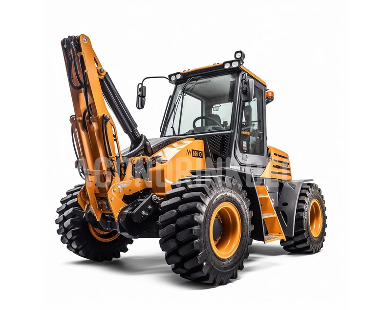 Telescopic Handler Clipart 12 High Quality JPG Files - Etsy