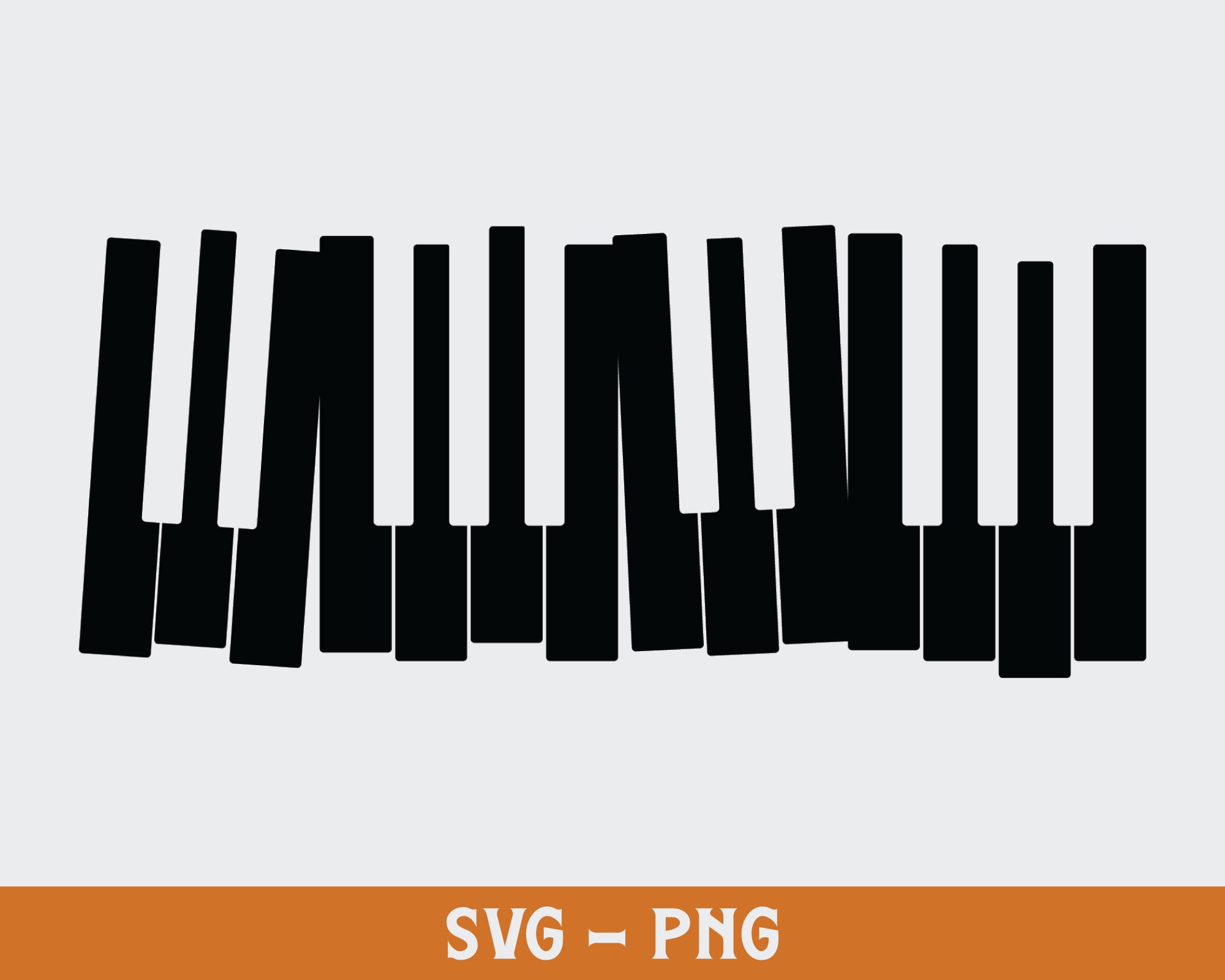 Piano Key Svg Digital Download Piano Keyboard Svg Music - Etsy Australia