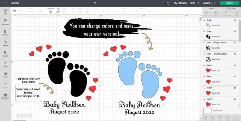 Baby Feet Svg, Digital Download, Feet Svg, Baby Footprint Svg ...