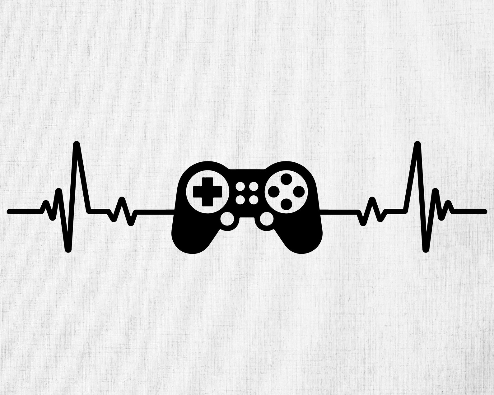 Game Control Heartbeat Svg, Digital Download, Heartbeat Svg, Video Game ...