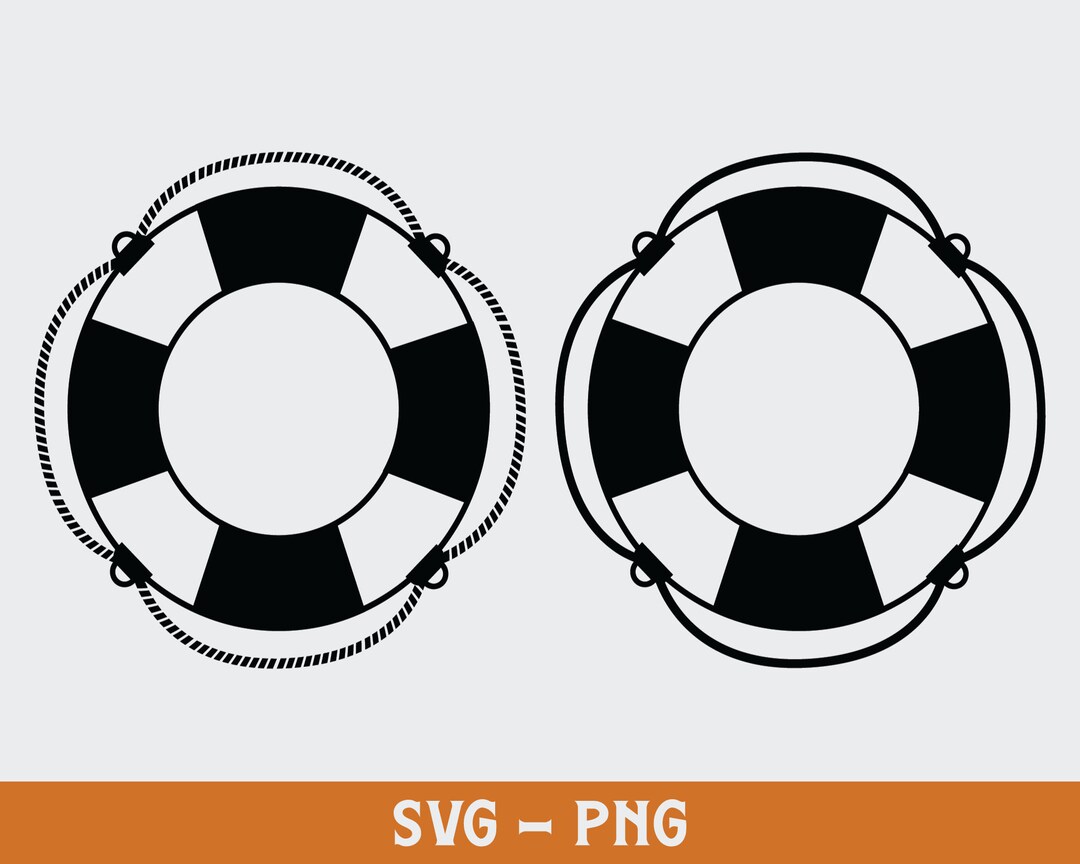 Lifebuoy Svg, Life Preserver Svg, Digital Download, Sailing Icon Svg ...
