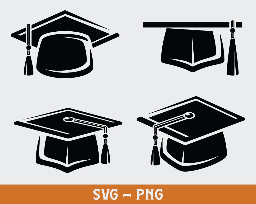 Graduation Hat Svg, Digital Download, Blank Graduation Cap Svg, Cap ...