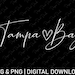 Tampa Bay Svg, Digital Download, America Svg, Cursive Fonts Svg, Tampa ...