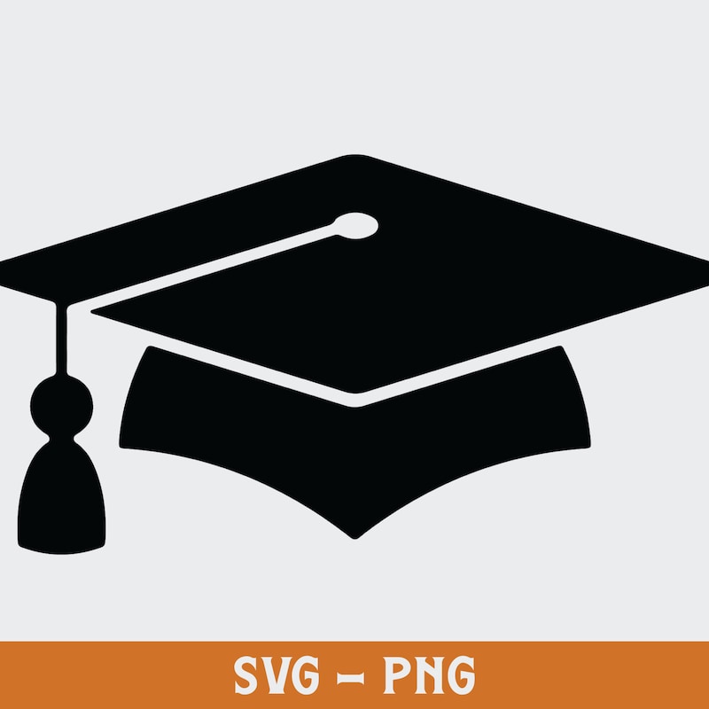 Graduation Hat Svg - Etsy