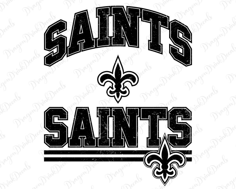 Saints Distressed Svg, Mascot Sublimation, Saints Mascot Svg, Digital ...