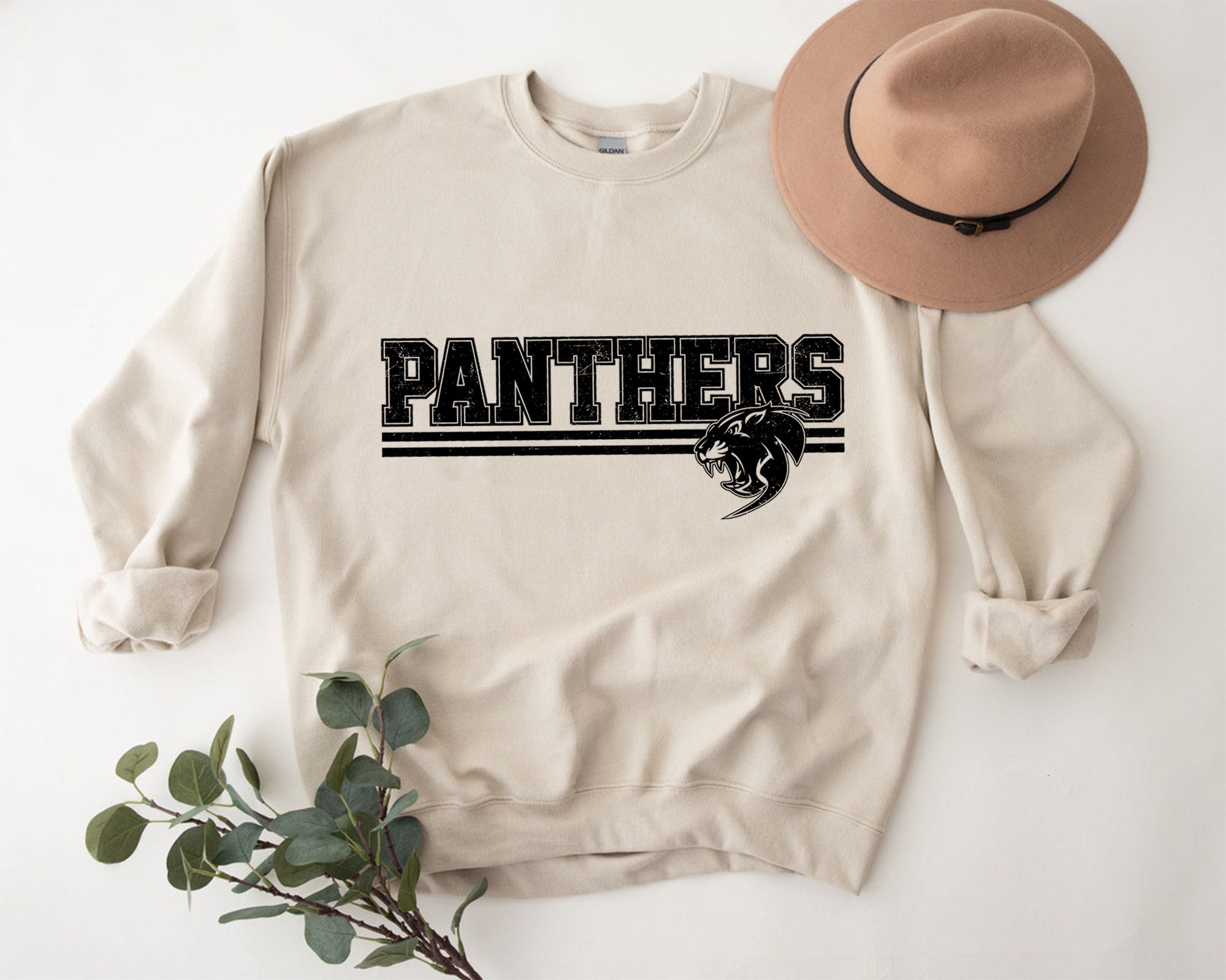 Panthers Distressed Svg, Mascot Sublimation, Panthers Mascot Svg ...