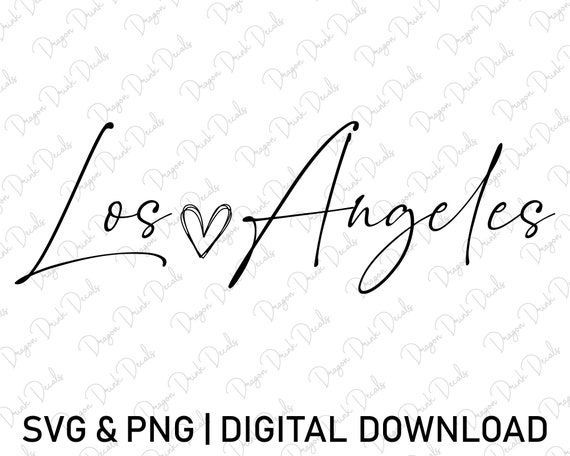 Los Angeles Cursive Font