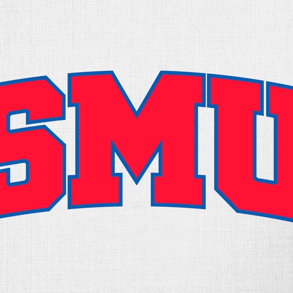 Smu Mustangs Decal - Etsy