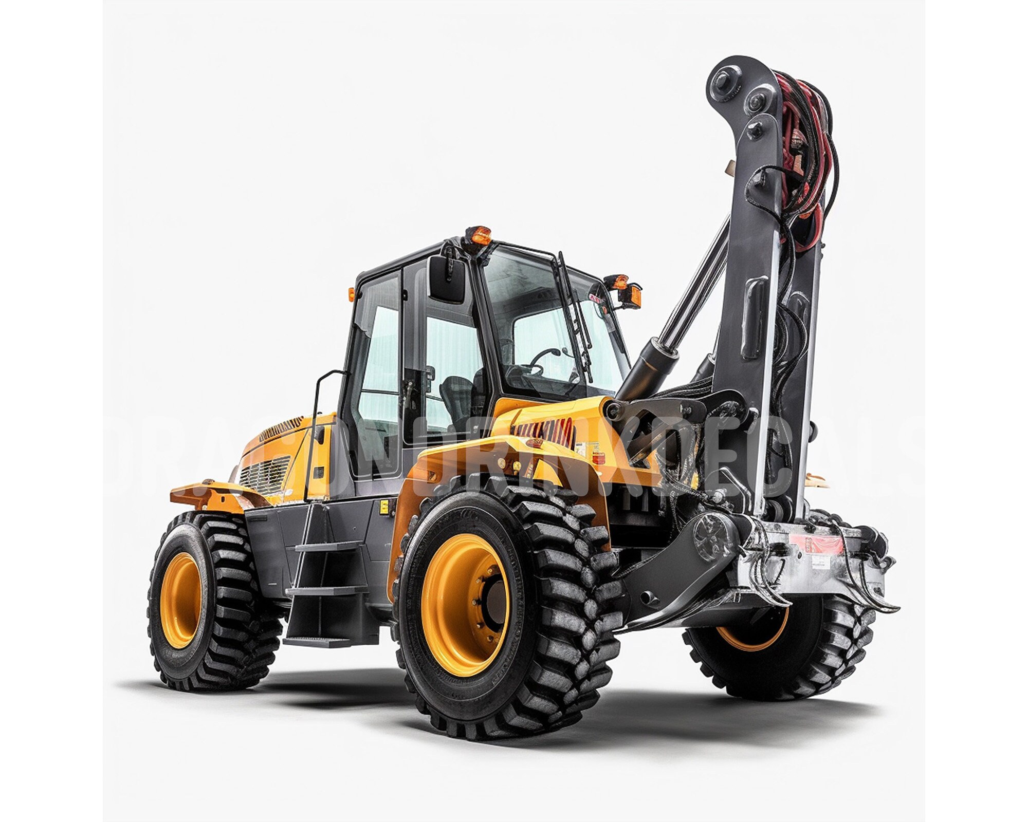 Telescopic Handler Clipart 12 High Quality JPG Files - Etsy
