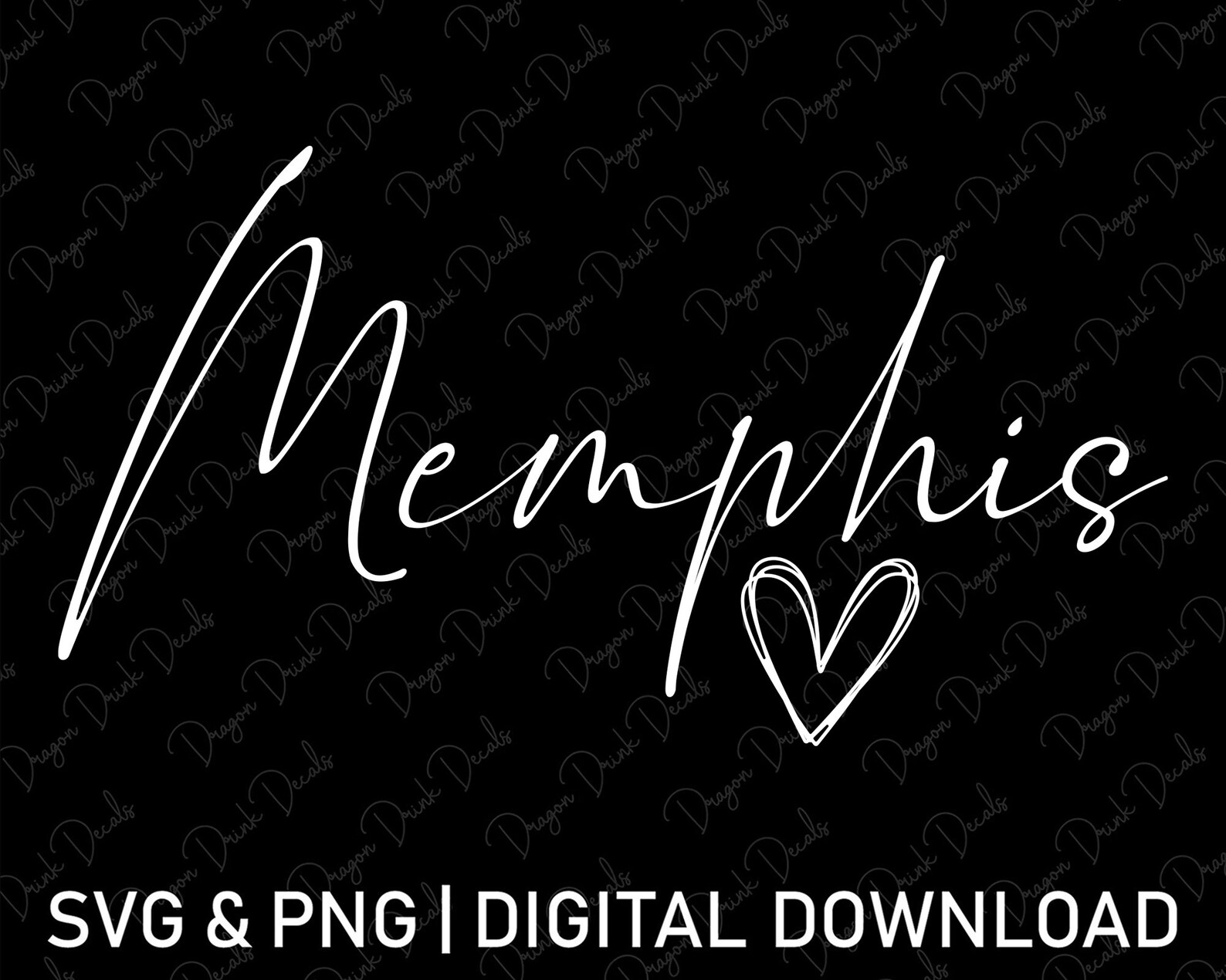 Memphis Svg Digital Download America Svg Cursive Font Svg - Etsy
