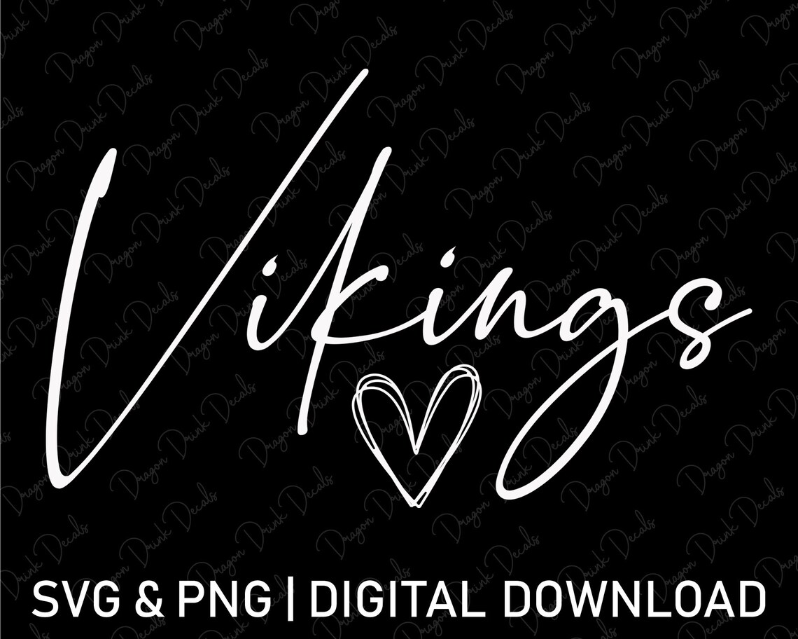 Vikings Svg, Heart Svg, Sports Svg, Basketball Svg, Baseball Svg ...