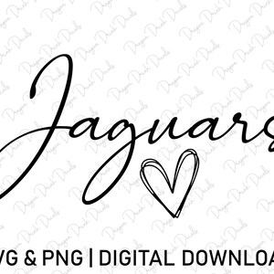 Jaguars Svg, Heart Svg, Sports Svg, Basketball Svg, Baseball Svg ...