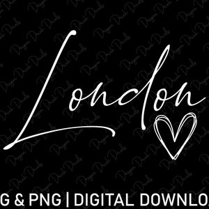 London Svg, Digital Download, United Kingdom Svg, Cursive Fonts Svg ...