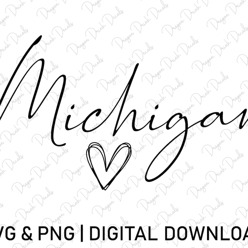 Michigan Svg - Etsy