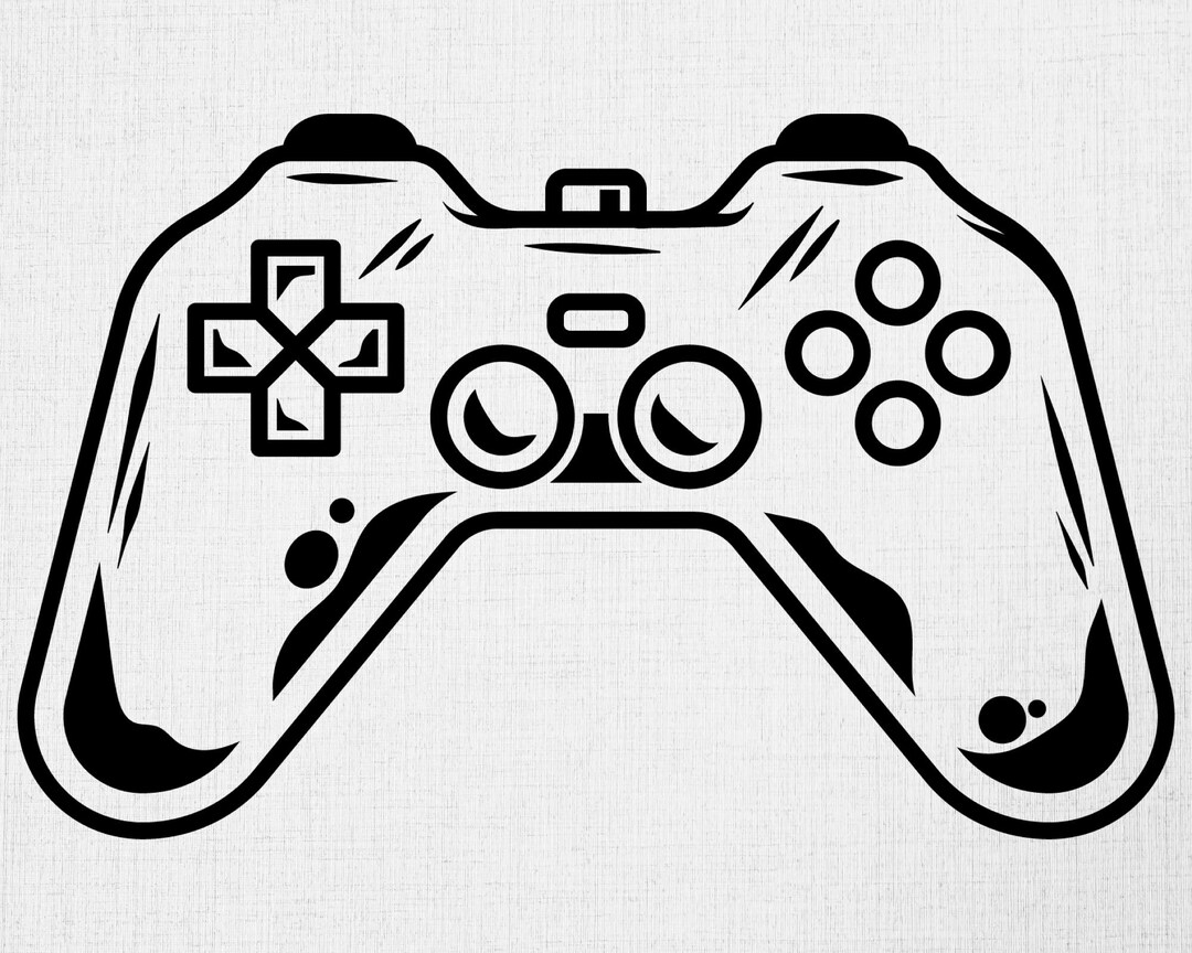 Gaming Controller Svg, Digital Download, Video Game Player Svg, Game ...