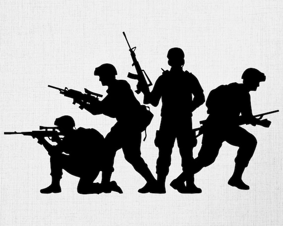 Soldier Scene Svg Digital Download Soldiers Svg Soldiers - Etsy