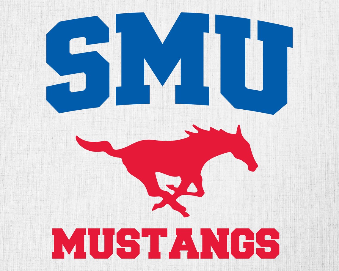 SMU Mustangs Svg Digital Download SMU Svg Southern - Etsy