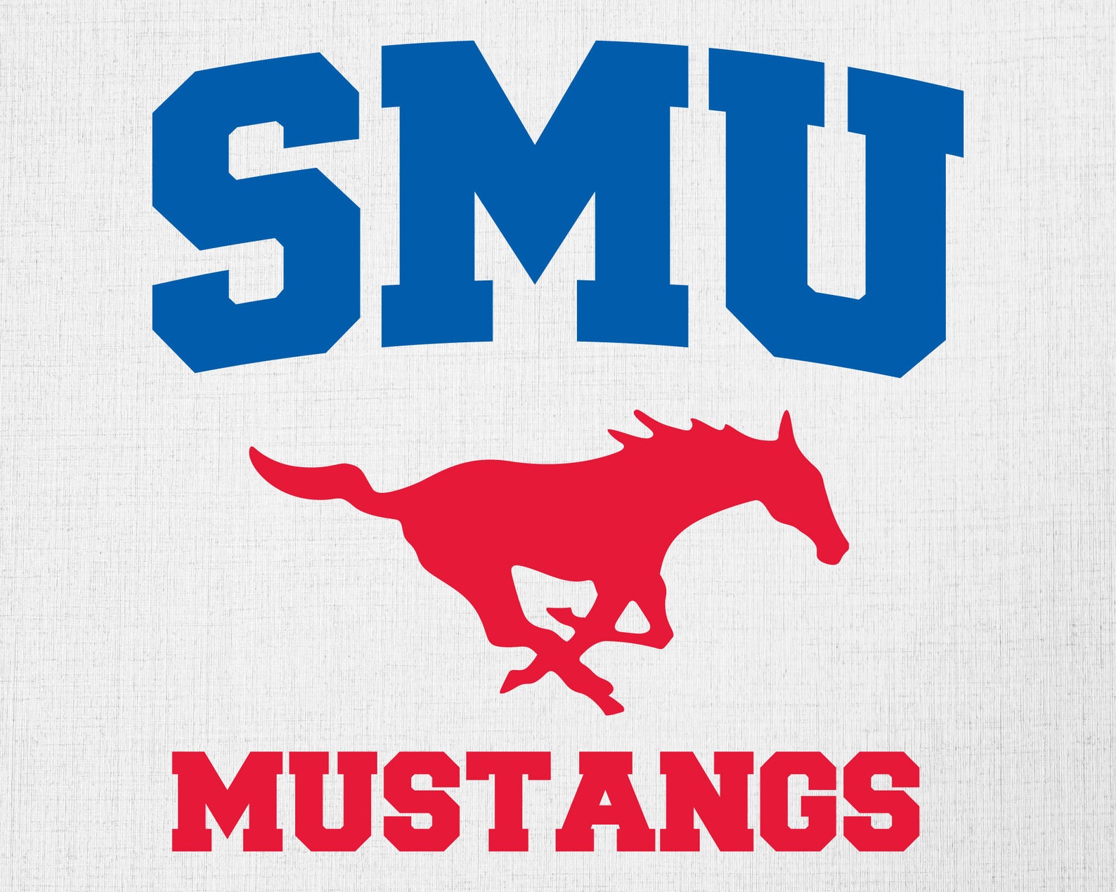 SMU Mustangs Svg Digital Download SMU Svg Southern - Etsy