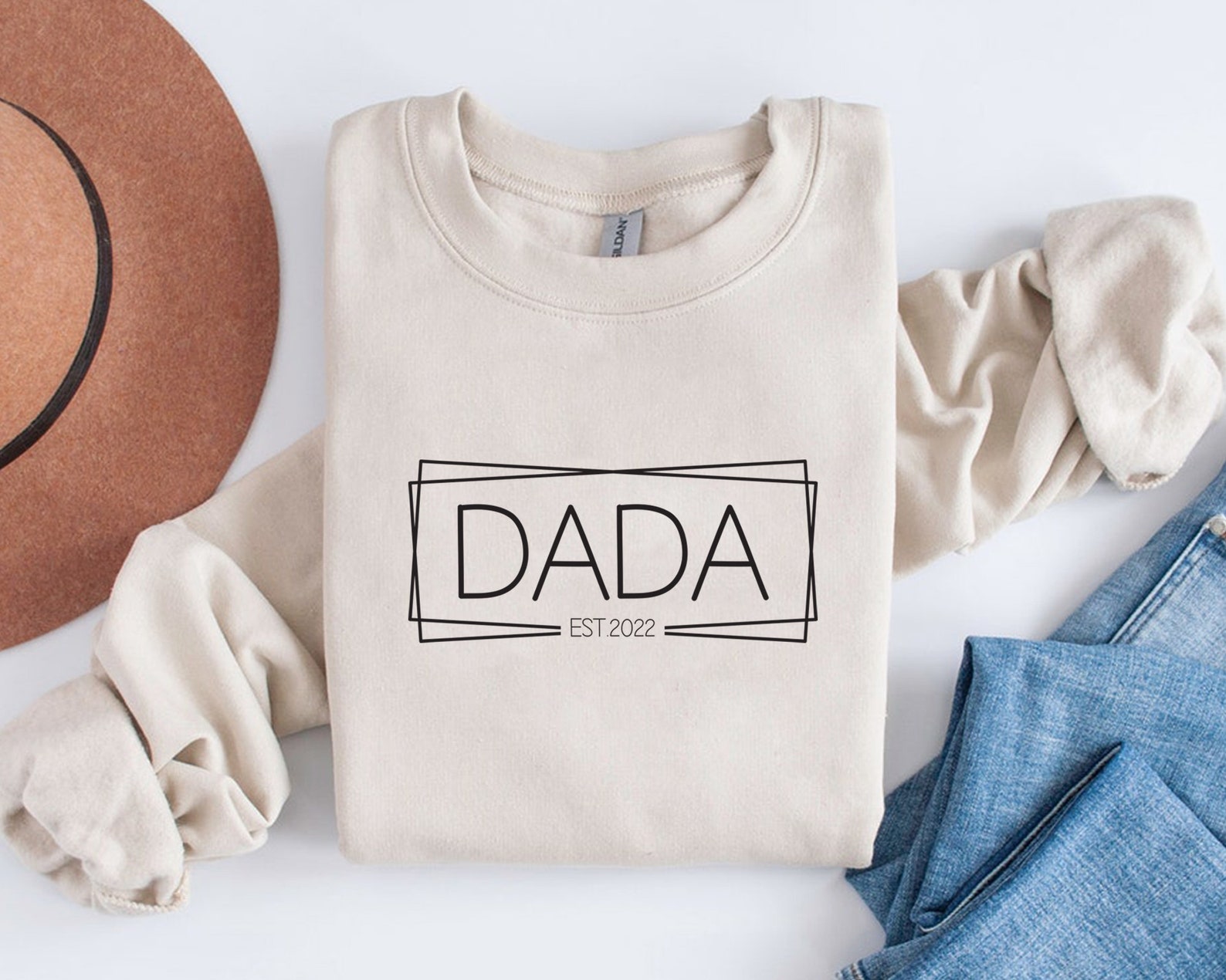 Dada Est. 2022 Svg, Digital Download, Dad Life Svg, Dada Svg, Est. 2022 ...