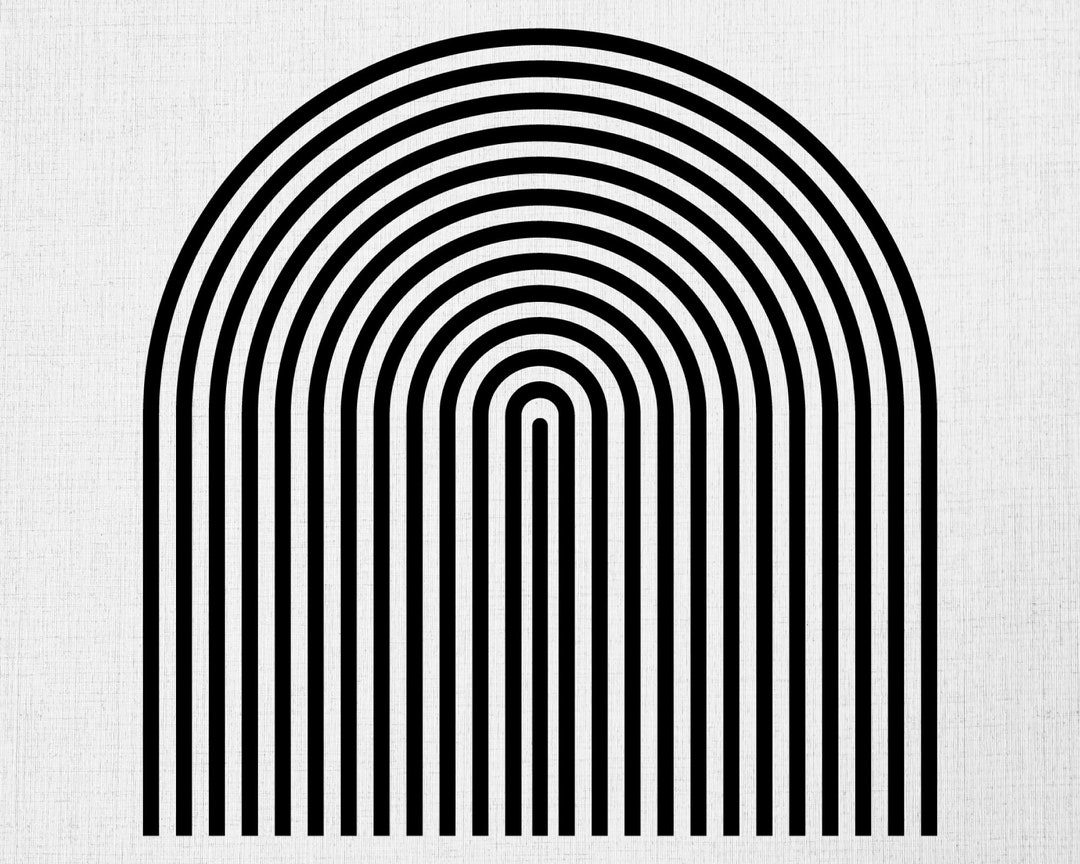 Full Rainbow Svg, Digital Download, Arched Rainbow Svg, Boho Rainbow ...