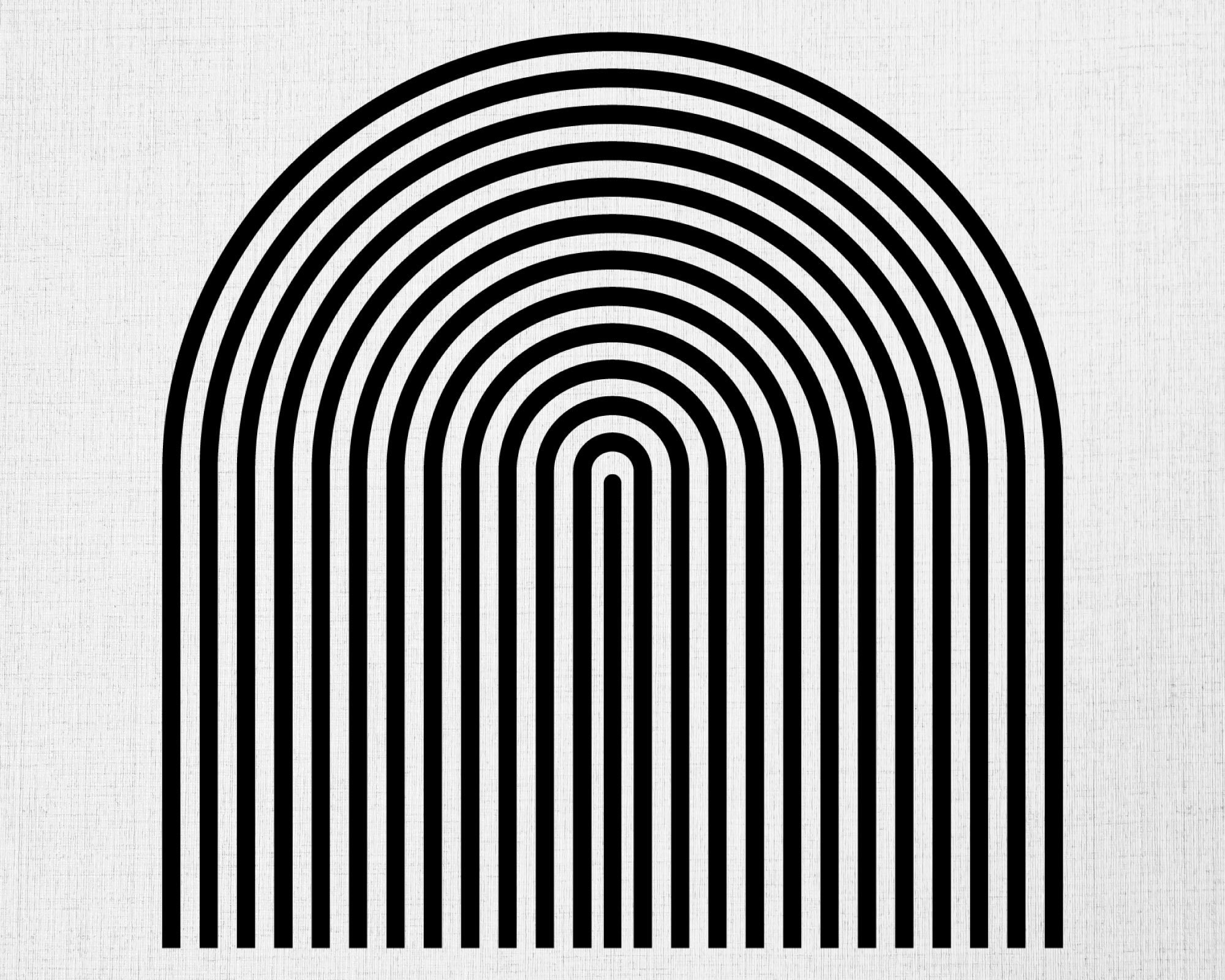 Full Rainbow Svg Digital Download Arched Rainbow Svg Boho - Etsy