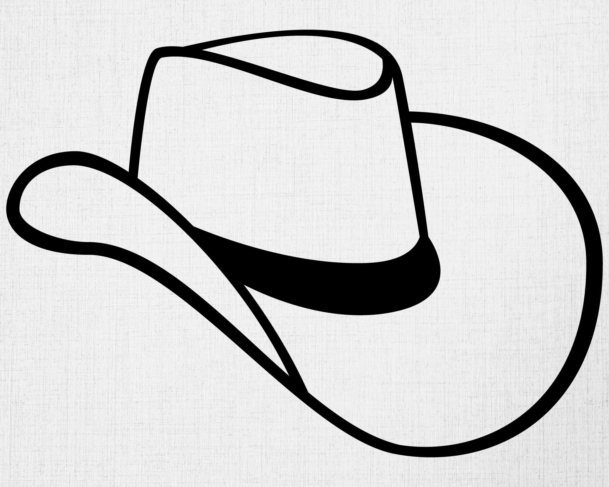 Cowboy Hat Svg Rodeo Svg Cowboy Svg Digital Download - Etsy Australia