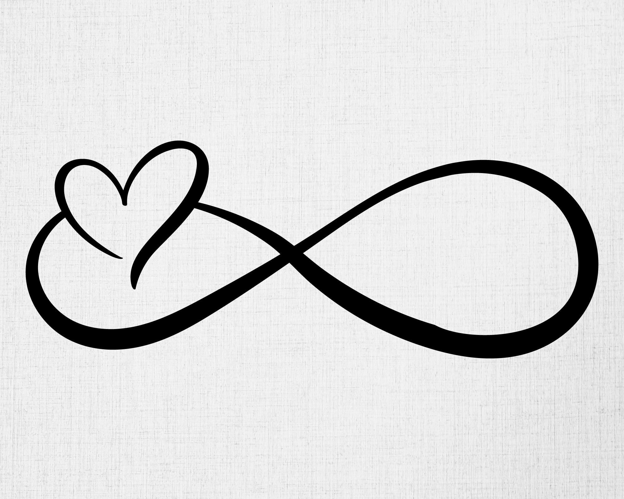 Infinity Heart Symbol Svg, Infinity Sign Svg, Forever Symbol Svg ...