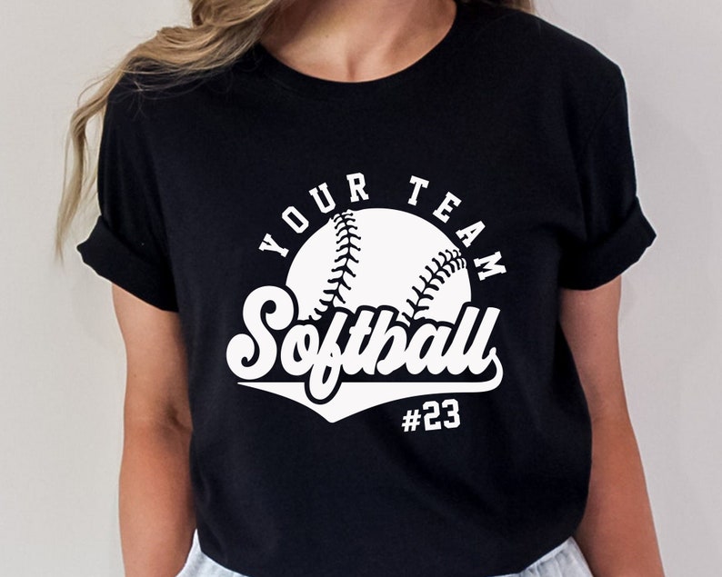 Softball Svg Your Team Svg Sports Svg Team Spirit Svg - Etsy