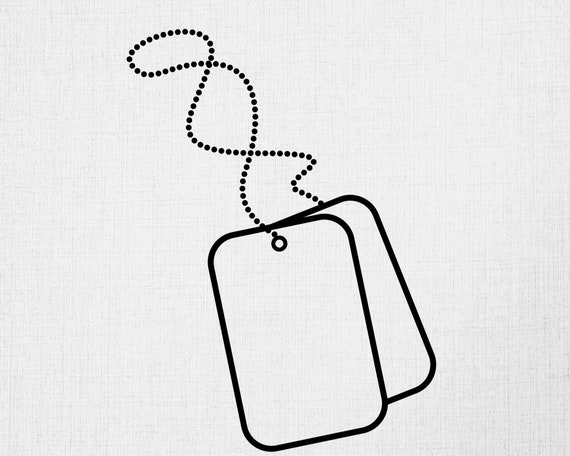 Dog Tags Svg Name Tag Svg Dog Tags Cricut Digital Download - Etsy