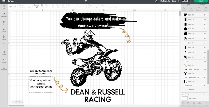 Motorcross Svg Digital Download Motorcycle Svg Dirtbike - Etsy
