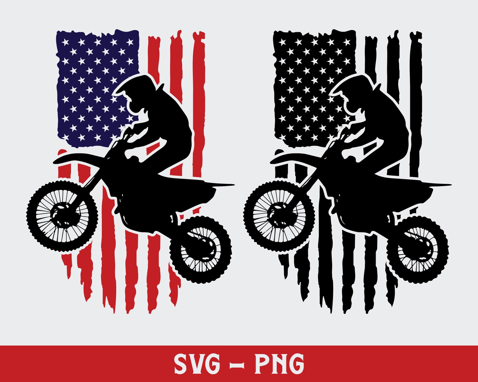 Motorcycle Svg American Motorcross Rider Svg Digital - Etsy