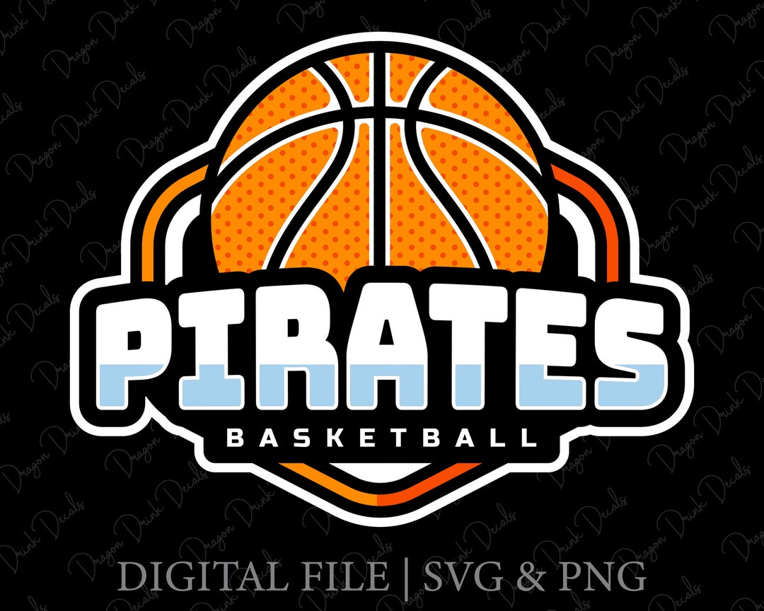 Pirates Basketball Svg Team Spirit Svg Basketball Mascot - Etsy