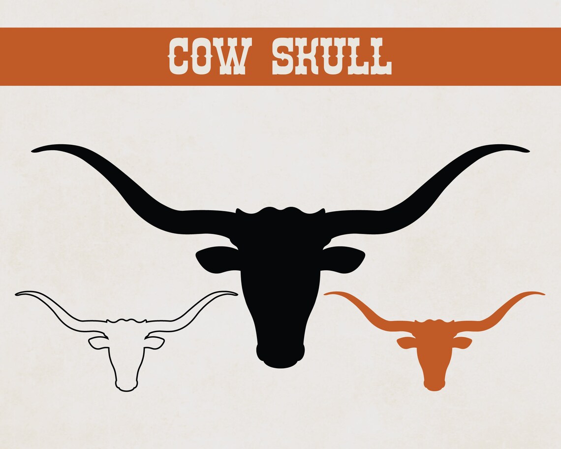 Texas Longhorn Png, Digital Download, Longhorn Svg, Texas Longhorn Head ...