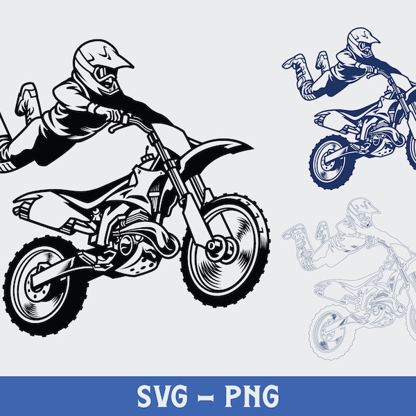Motor Cross Svg - Etsy